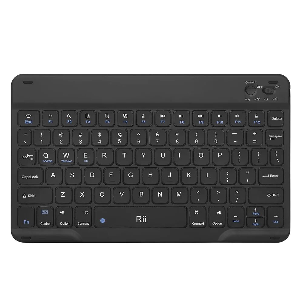 Беспроводная Bluetooth-клавиатура Rii RK302