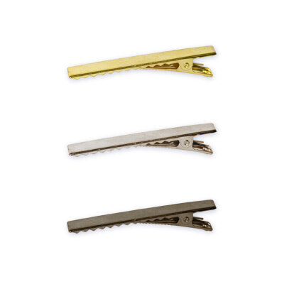 Заготовки для заколок "Zlatka" DC-208/5 4.5 см 5 шт №03 под черный никель