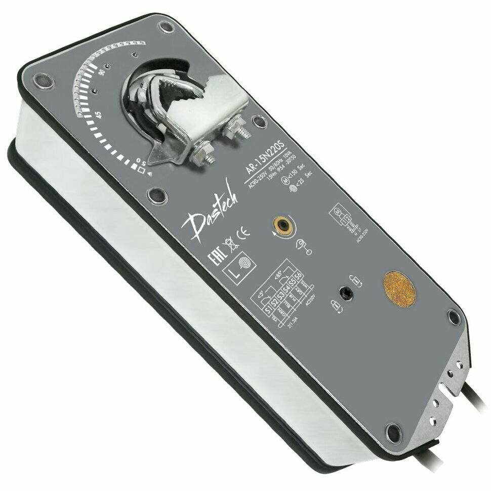 Электропривод Dastech AR-15N220S 15Нм/230В с возвратной пружиной