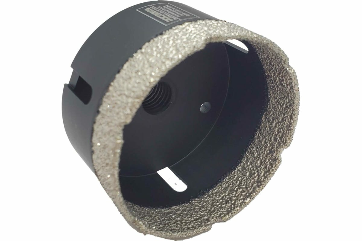 Коронка алмазная универсальная М68мм/М14 для сухого реза на УШМ "росомаха"