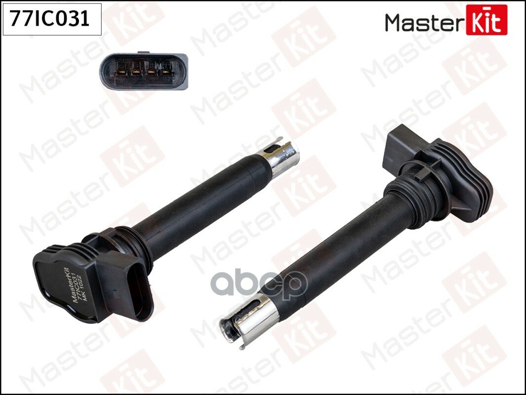 Катушка зажигания AUDI A3/A4/VW Golf V 2.0TFSI '04- MasterKit арт. 77IC031