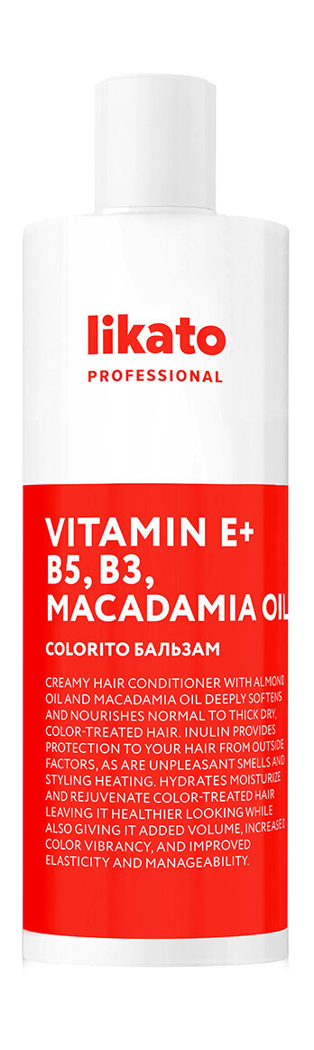 LIKATO PROFESSIONAL Софт-бальзам для окрашенных волос Colorito, 250 мл