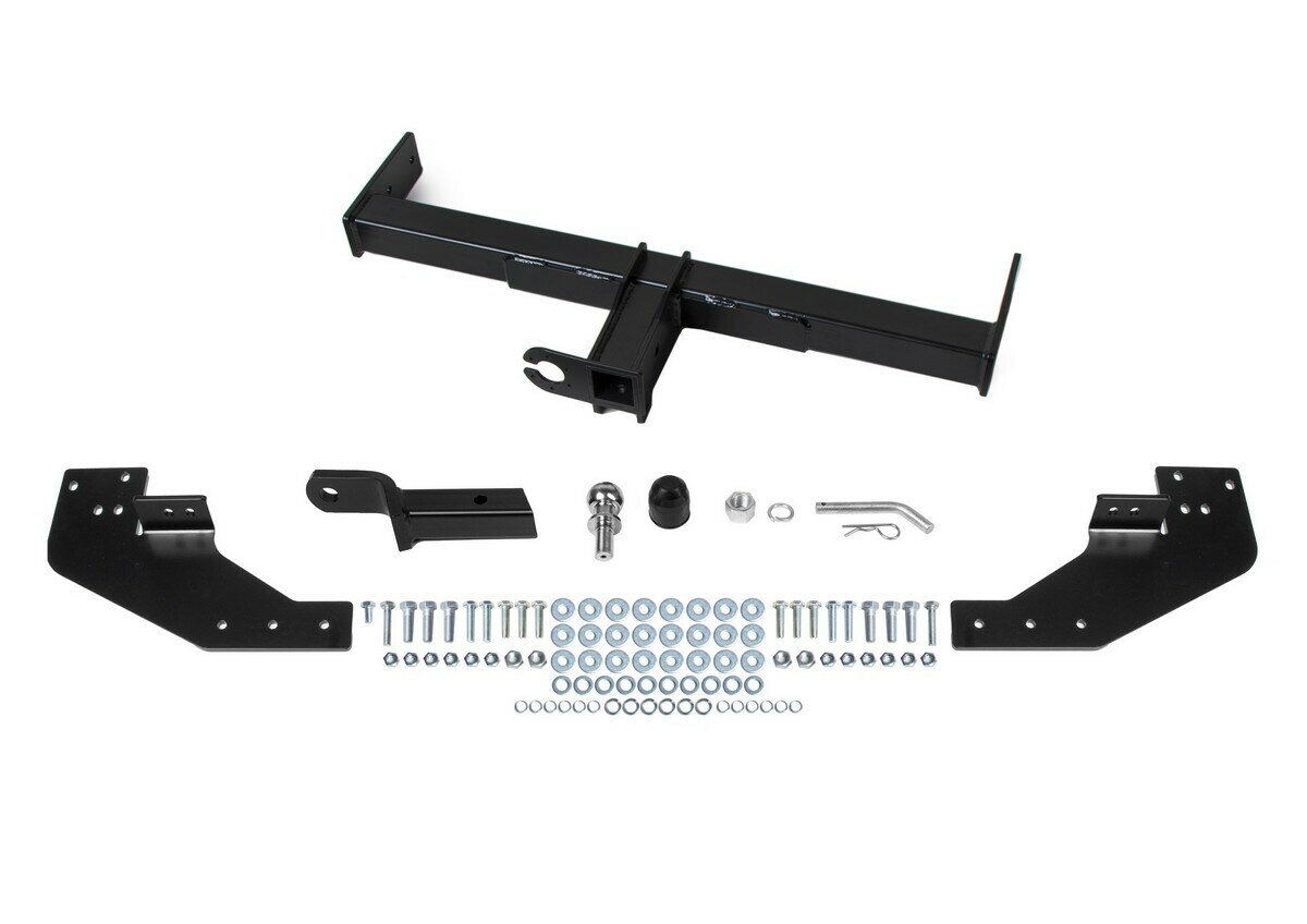 Фаркоп с унив. электрикой под квадрат для Gazell Next 2013-н. в, шар E, 2000/75 кг, F.6211.001, Berg (паспорт, сертификат)