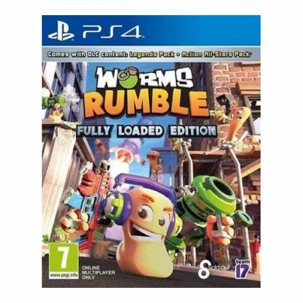 Worms Rumble - Fully Loaded Edition (русские субтитры) (PS4) — фото 1