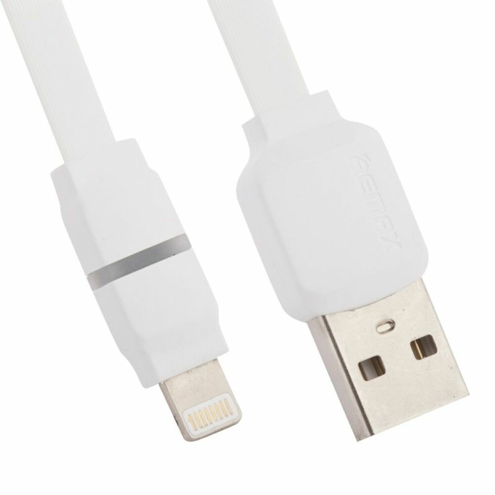 USB кабель Remax Breathe Series Cable RC-029i для смартфона Apple Lightning 8-pin, белый
