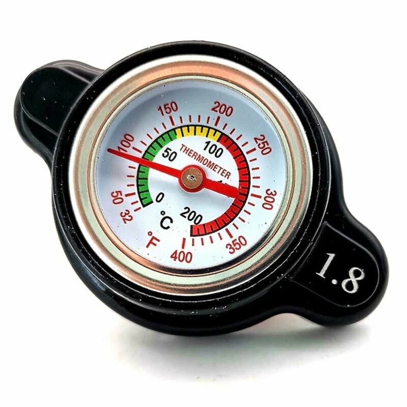 Крышка радиатора 1.8 bar высокого давления с температурным манометром