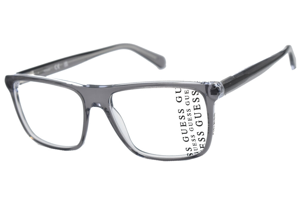 Оправа для очков Guess GU50071 020 пол Мужской форма оправы Прямоугольная цвет оправы Серый