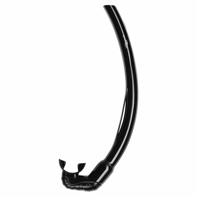 Трубка для плавания Light Swim SN 36, для фридайвинга и подводной охоты, черная