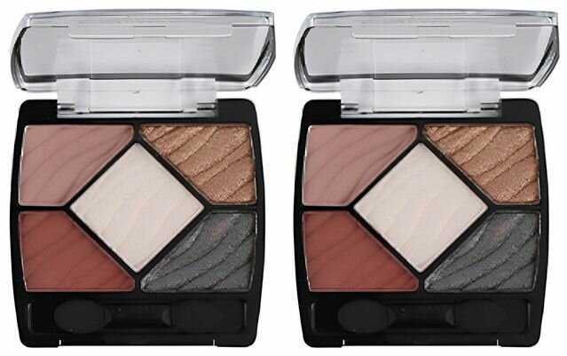 Farres cosmetics Тени для век Beautiful Dream, 5 цветов, тон №03, 2шт