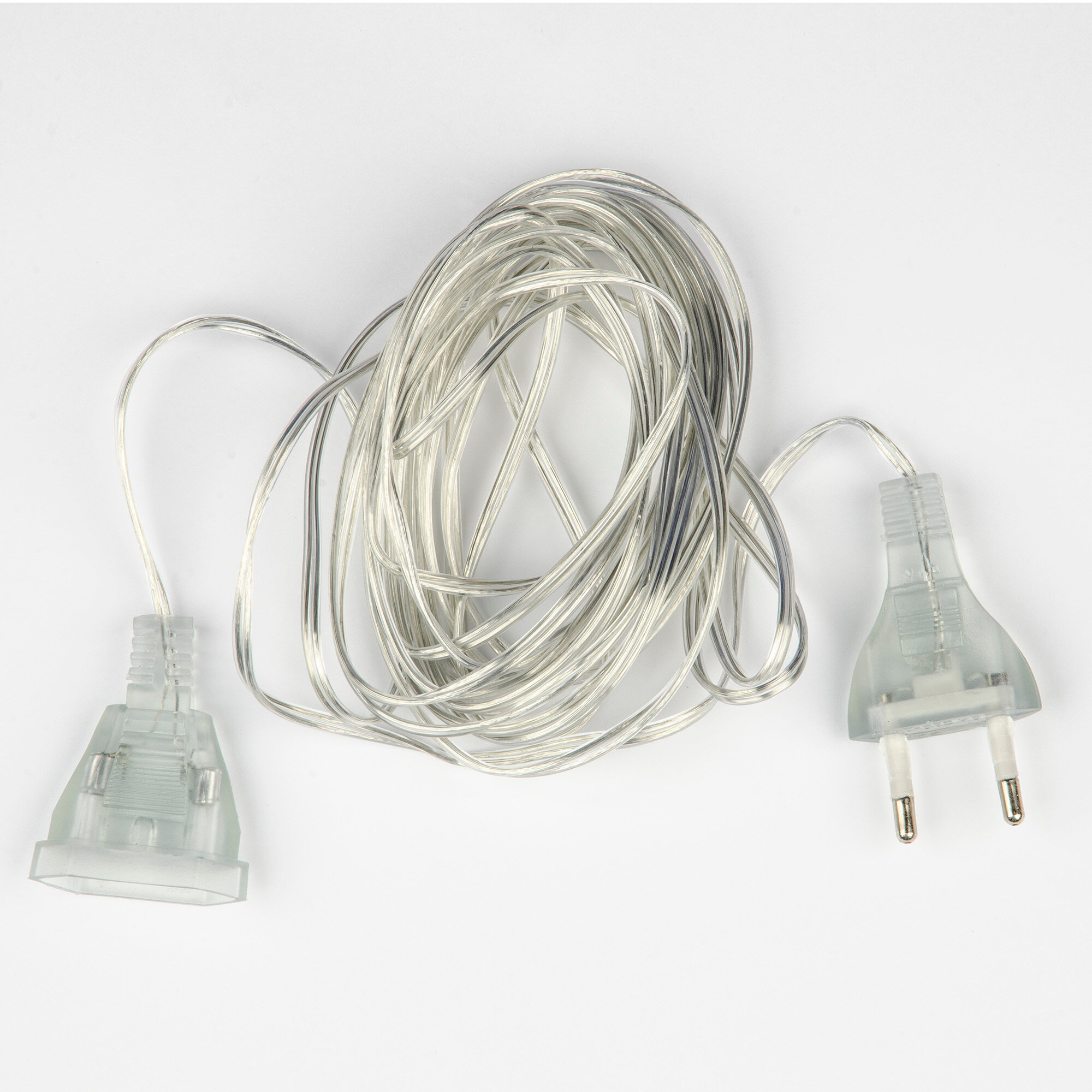 Удлинитель для подключения гирлянд 3м, прозр. провод 10W UCX-Y25/10W-300 CLEAR Uniel