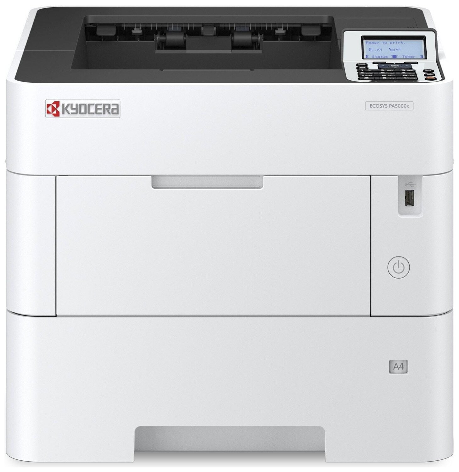 Принтер лазерный Kyocera ECOSYS PA5000x (A4, 1200dpi, 50ppm, 512Mb, Duplex, Lan, USB) (110C0X3NL0)