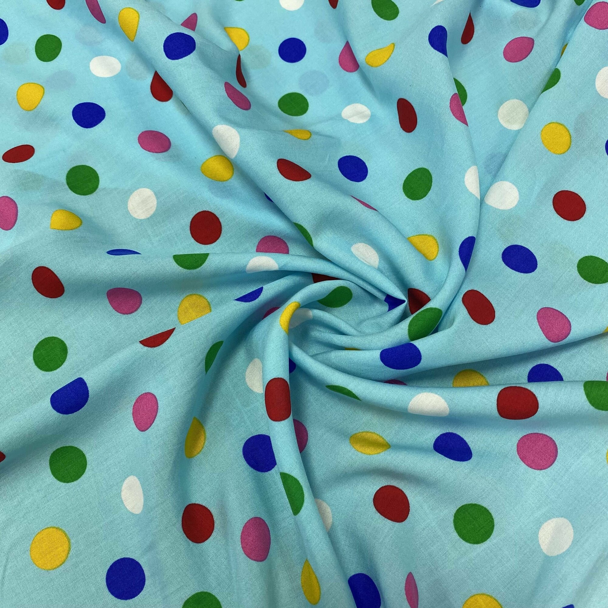 Ткань штапель вискозный, вискоза 100%, 1 м,120 гр/м2, ширина 150 см.