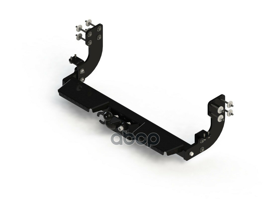 Фаркоп с подножками Mercedes Sprinter Classic без подножки 2013-2020 крюк фланцевый на двух болтах SHERIFF арт. 3148.21