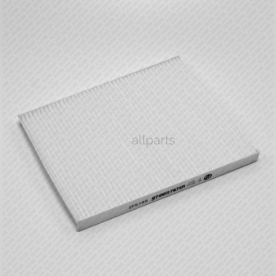 GREEN FILTER IF0100 Фильтр салона ALFA ROMEO Mito 08-> FIAT Grande Punto 05-> OPEL C GREEN FILTER IF0100