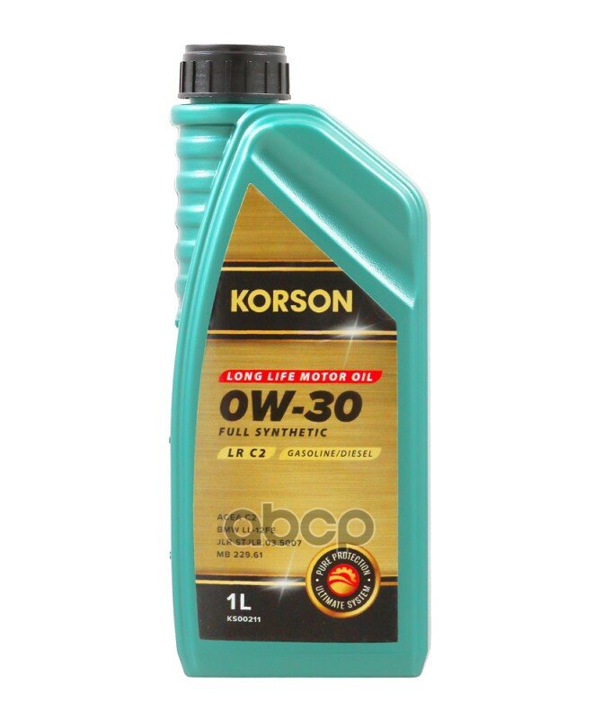 Korson Масло моторное FULL SYNTEHTIC 0W-30 LR C2 1l