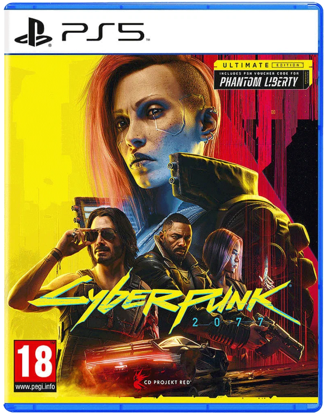 Игра Cyberpunk 2077 Ultimate для PS5 (диск, русская озвучка)