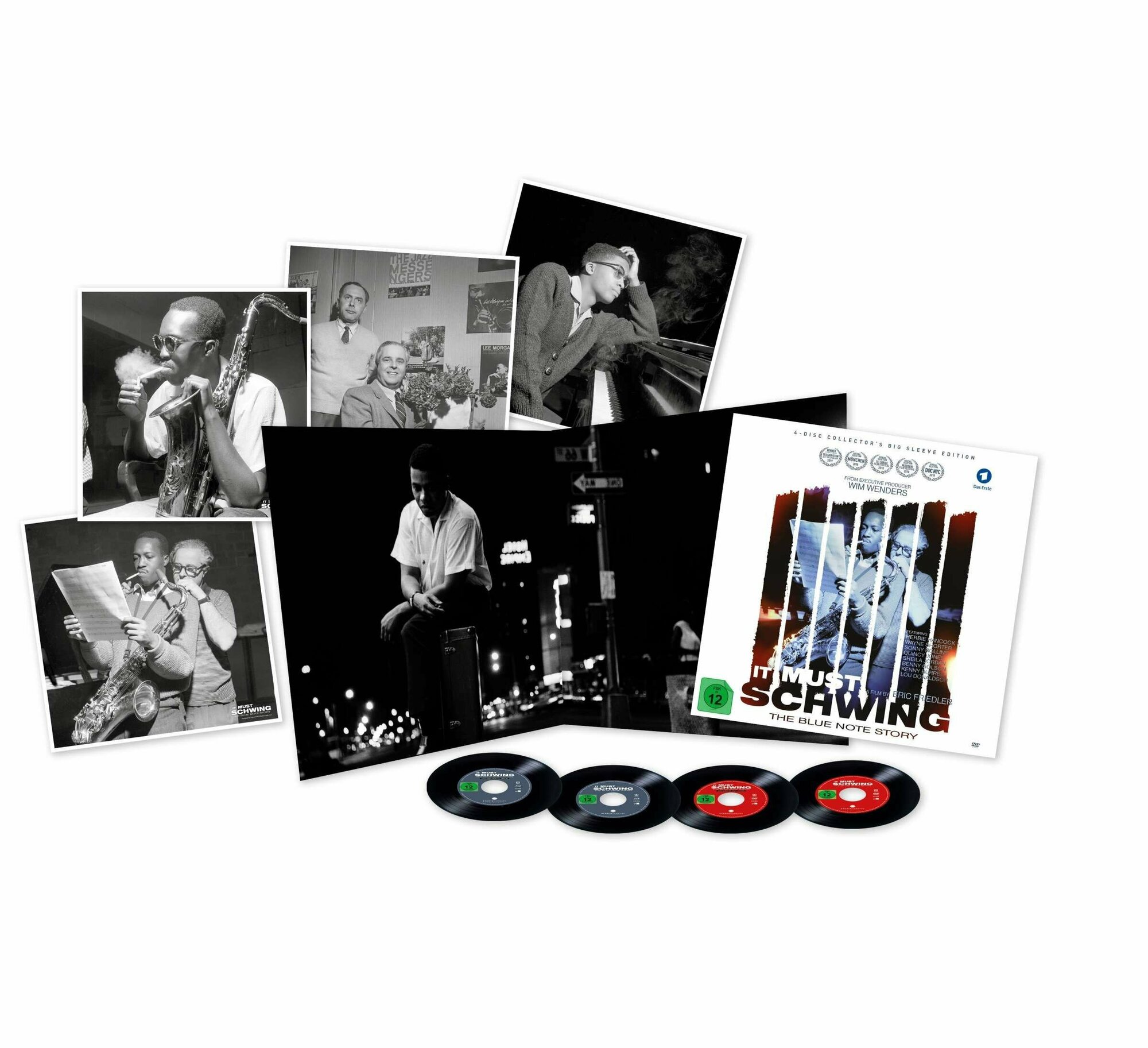 Диск It Must Schwing - The Blue Note Story (2 Blu-rays & 2 DVDs im Big Sleeve in LP-Format) (Limited Edition 1000 St ck exklusiv bei jpc) (1 CD)
