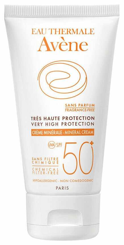 Авен Солнцезащитный лосьон SPF 50 с минерал. экраном 100 мл