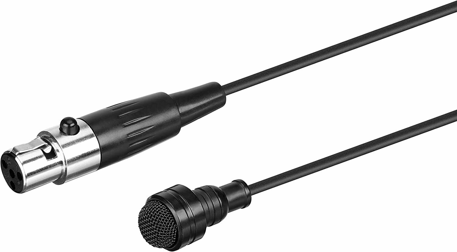 Микрофон петличный Saramonic DK5E влагозащищенный TA4F Mini XLR 4-PIN для радиосистем SHURE, TOA, Li