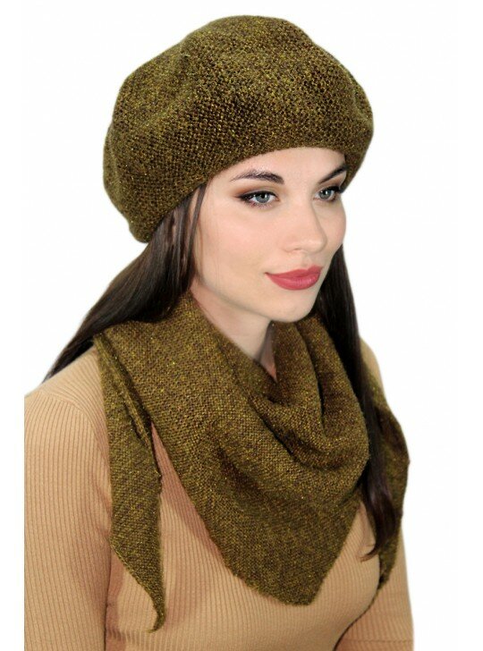 Берет Комплект "Вилсия" берет+косынка для женщин