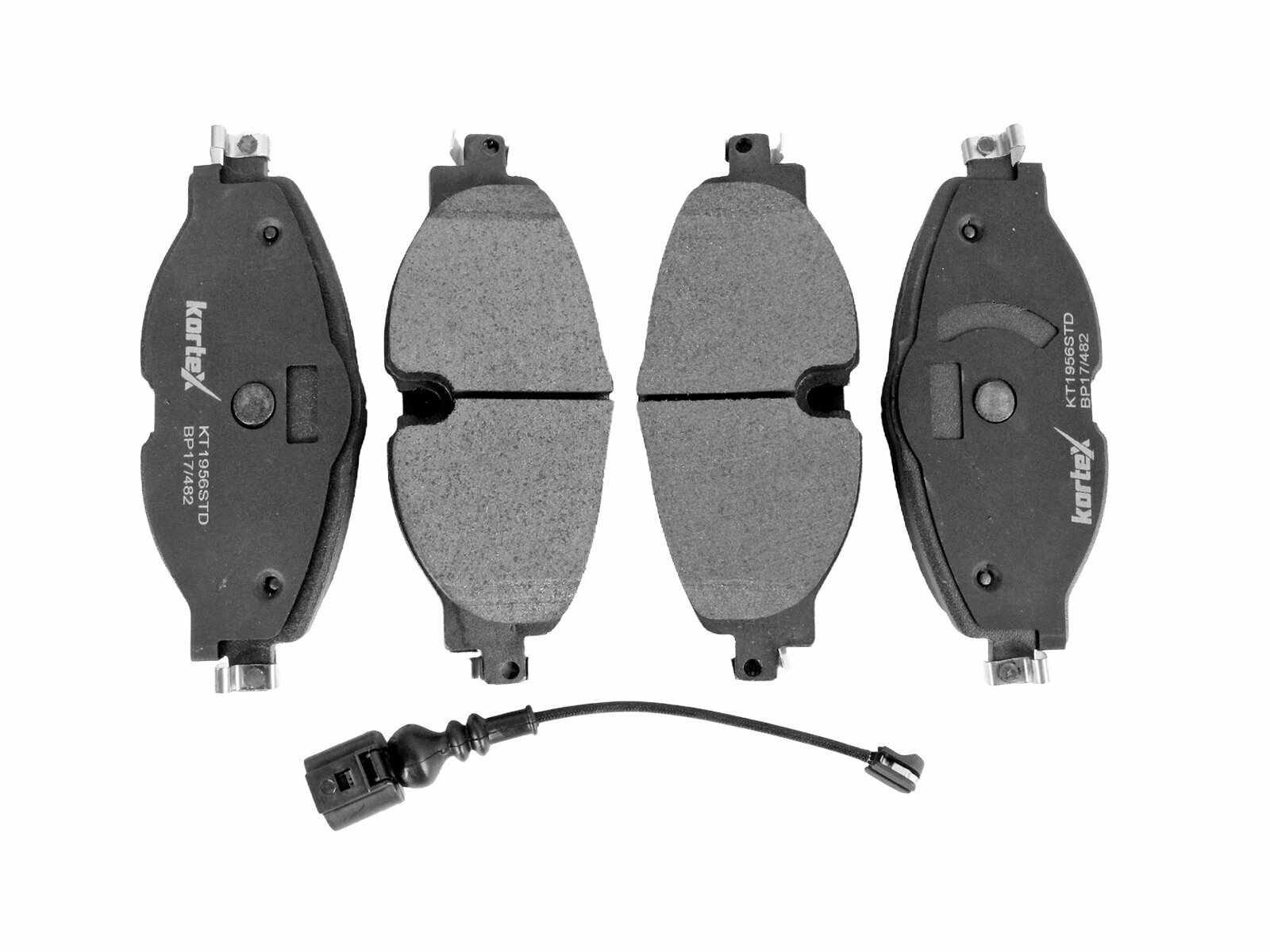 Колодки тормозные KORTEX KT1956STD