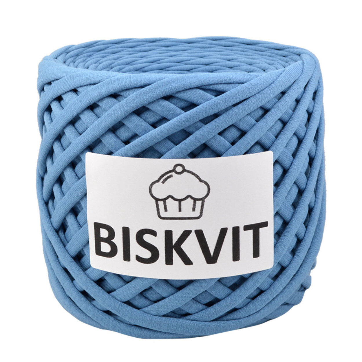 Пряжа Бисквит, Biskvit трикотажная, 330г, 100м, 100%хлопок, Топаз (584) 1 шт
