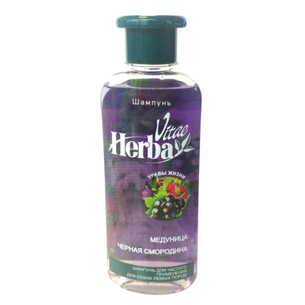 HERBA VITAE Шампунь д/собак для частого применения (Медуница и Черная смородина) 250 мл