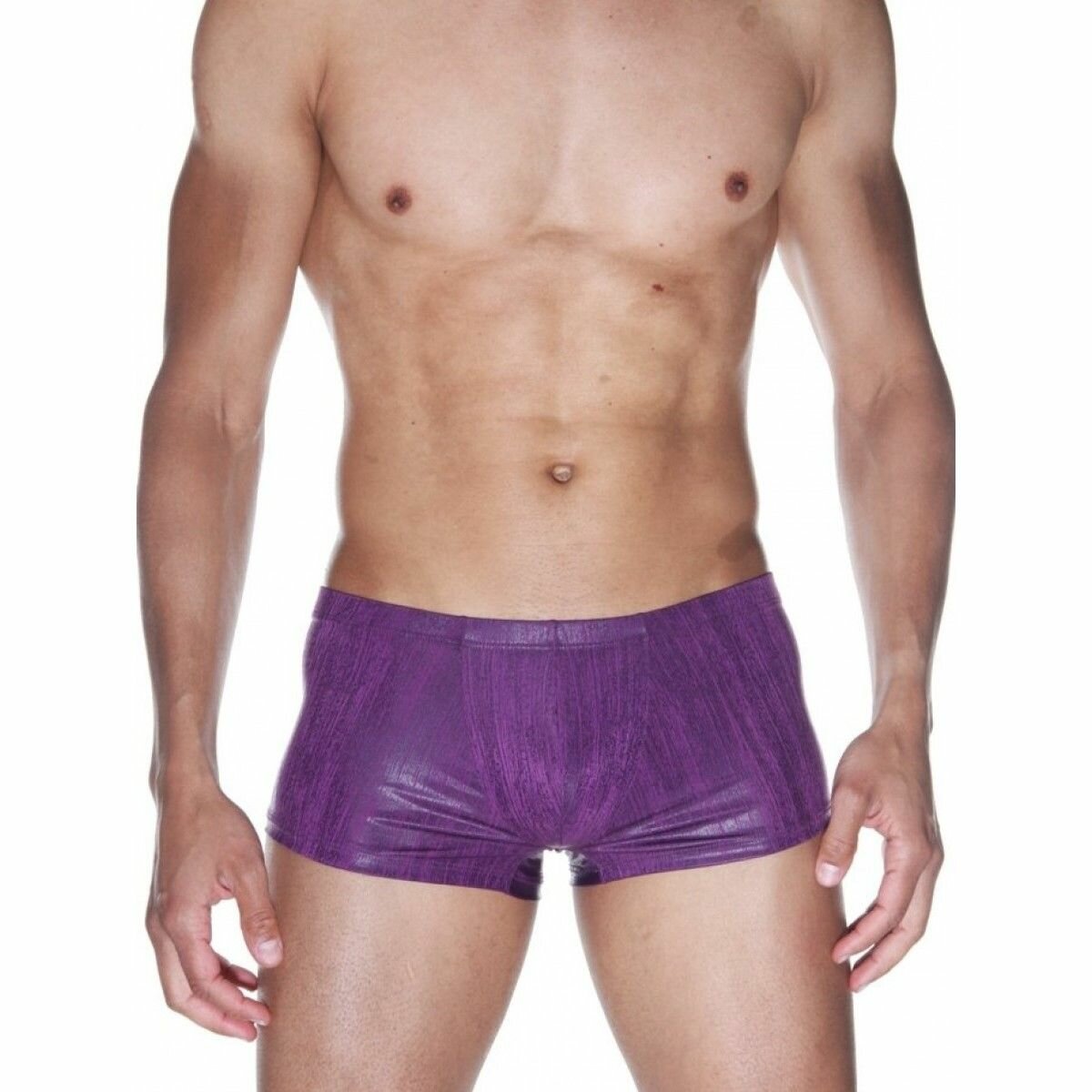 Мужские боксеры с низкой посадкой. Цвет - сливовый. Производитель - La Blinque