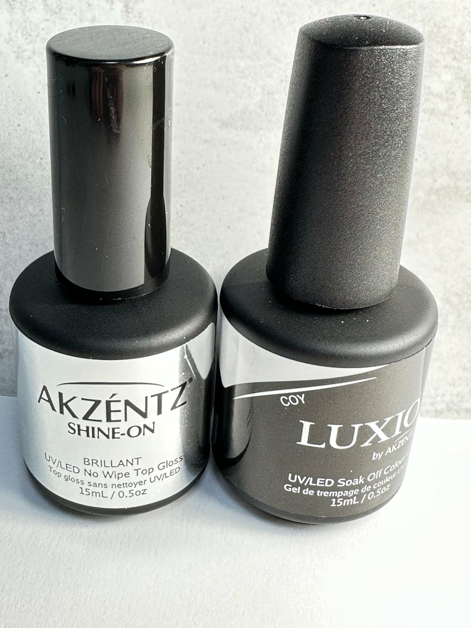 Luxio набор топ SHINE On, гель-лак Coy 15мл.