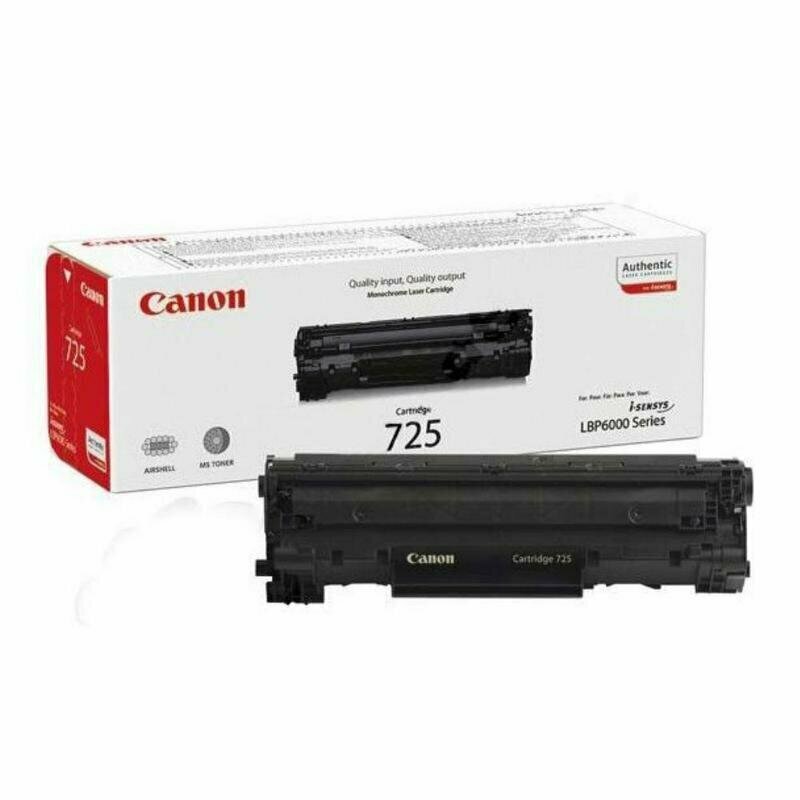 Картридж лазерный Canon Cartridge 725 3484B002/3484B005 черный оригинальный, 191317