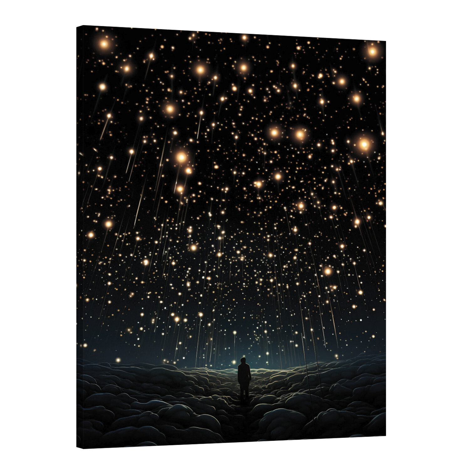 Интерьерная картина 50х70 "Звездное небо"