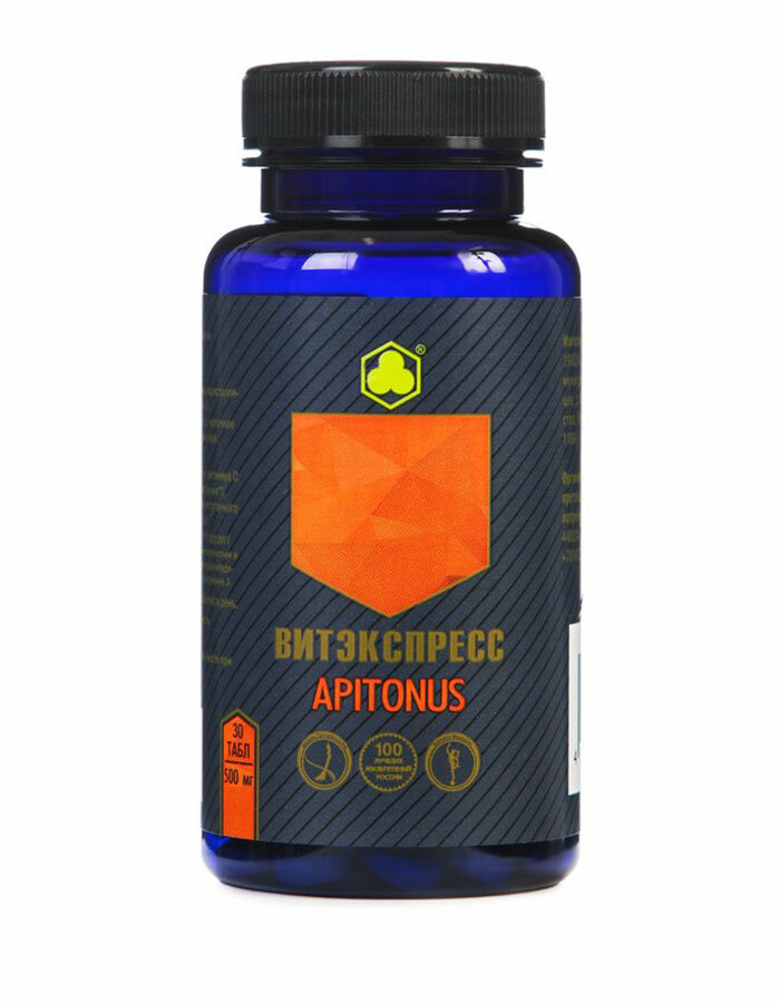 APITONUS №30 - Натуральный источник жизненной силы в каждой таблетке, Парафарм, Россия