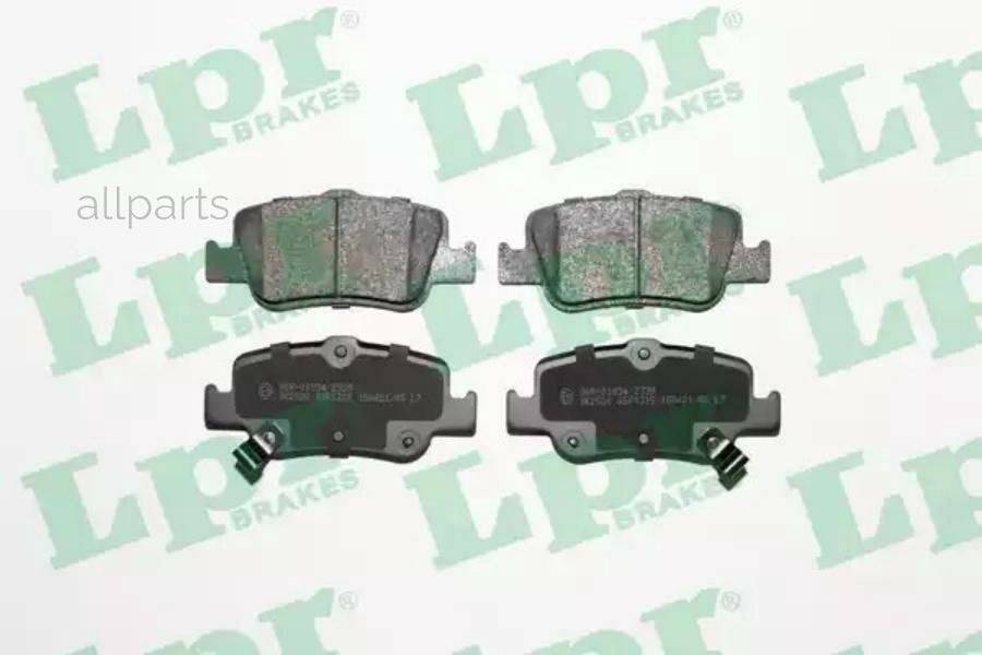 LPR 05P1315 Колодки торм. дисковые