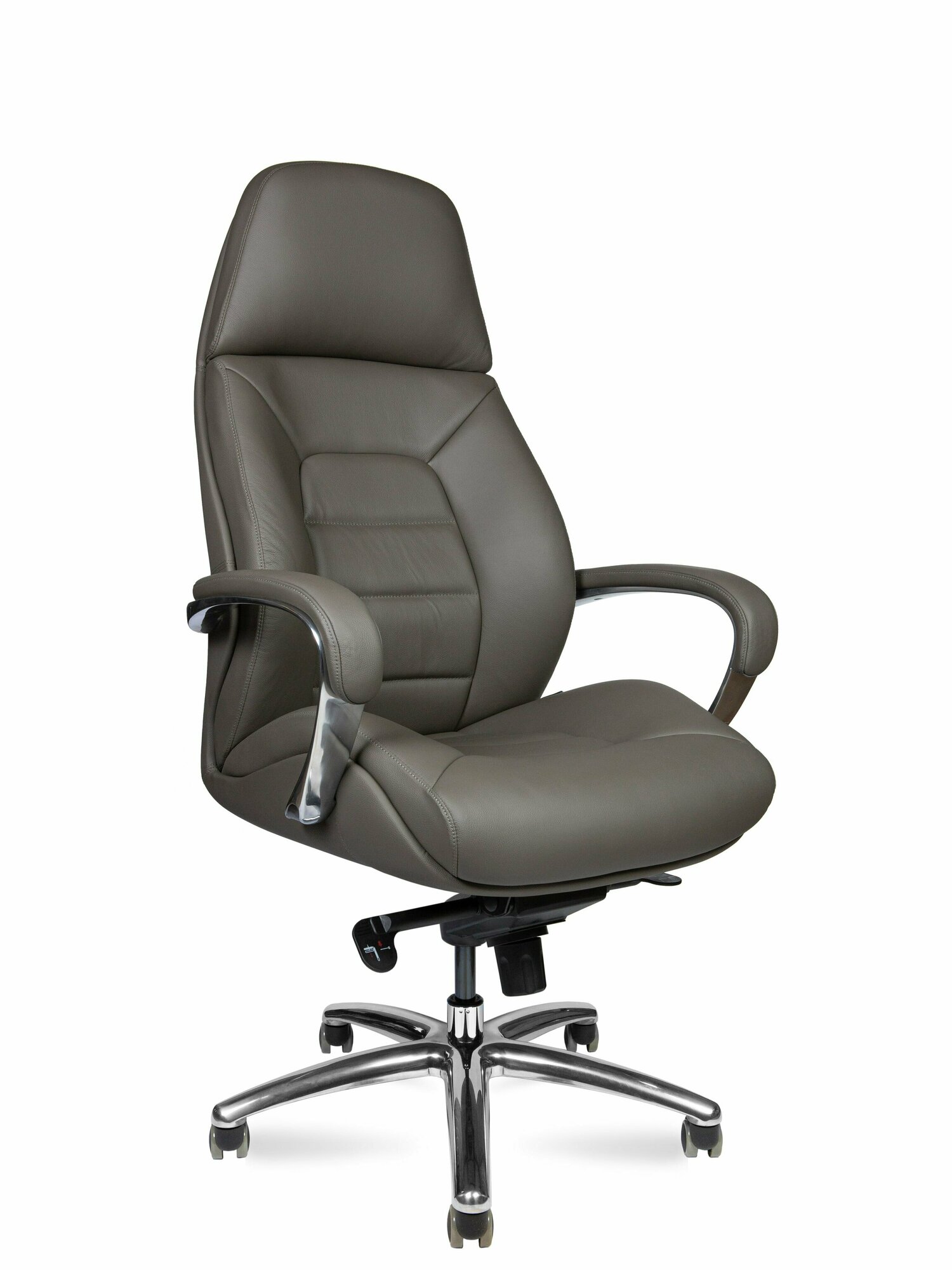 Кресло для руководителя Norden Porsche leather (цвет: темно-серый)