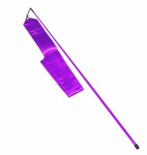 Лента гимнастическая c палочкой 6 м с окрашенной