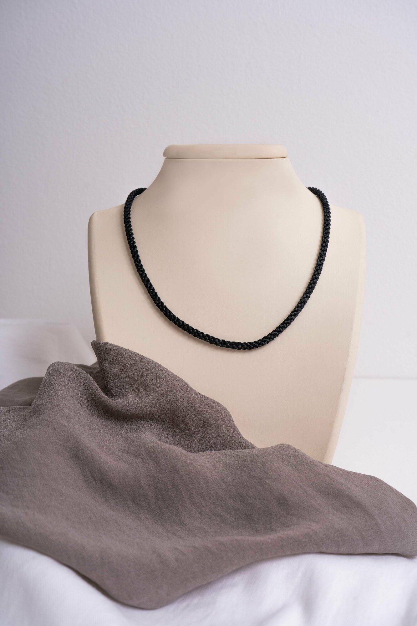 Шнур, серебро, 925 проба