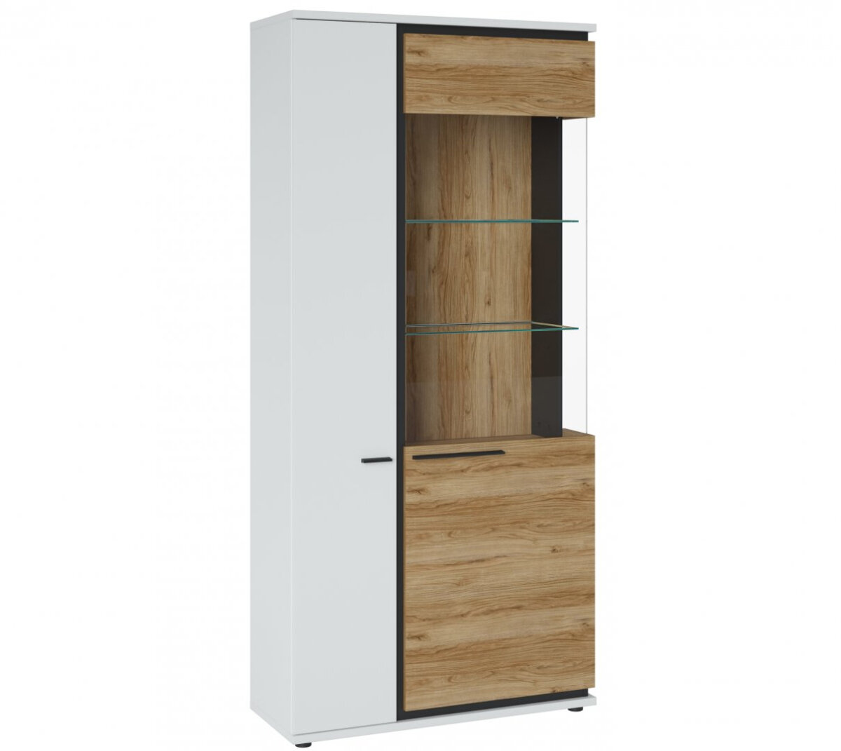 Витрина Танта-1 для посуды двухдверный 93*200*37