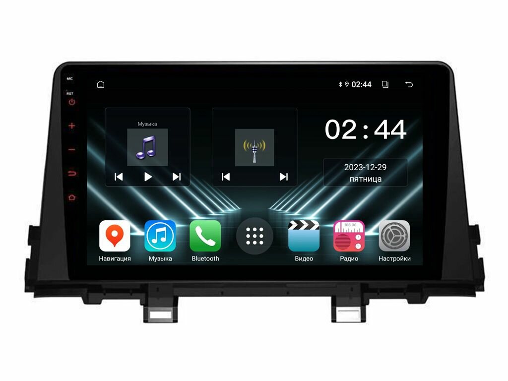 Штатная магнитола Kia Picanto 2, 3 2015-2023 UNISON 09T4 4Gb/64Gb IPS BT Wi-Fi CarPlay (795-09T4)