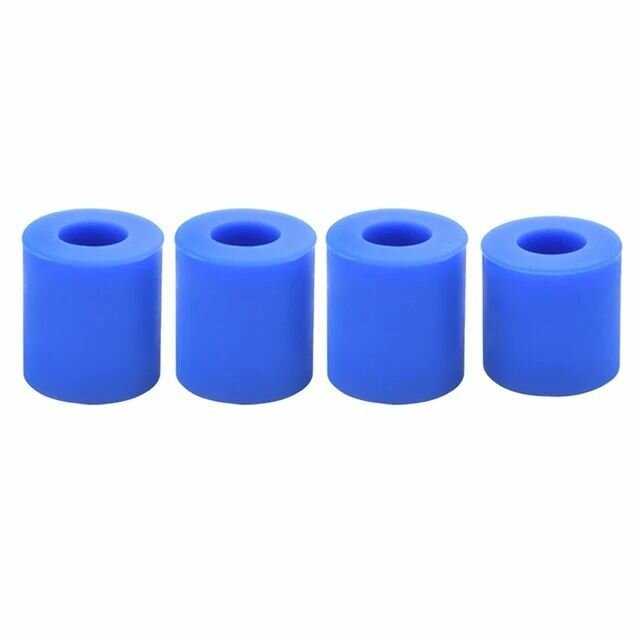 Ножка силиконовая для регулировки для стекла нагревательного стола 3D принтера (комплект 4шт, одна короткая)