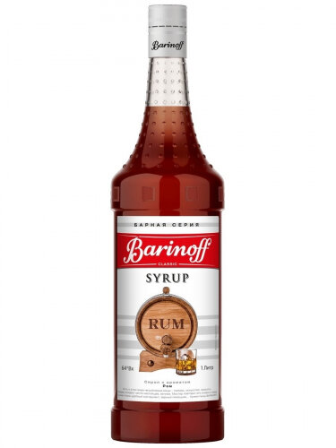 Сироп Barinoff Ром, стекло, 1л