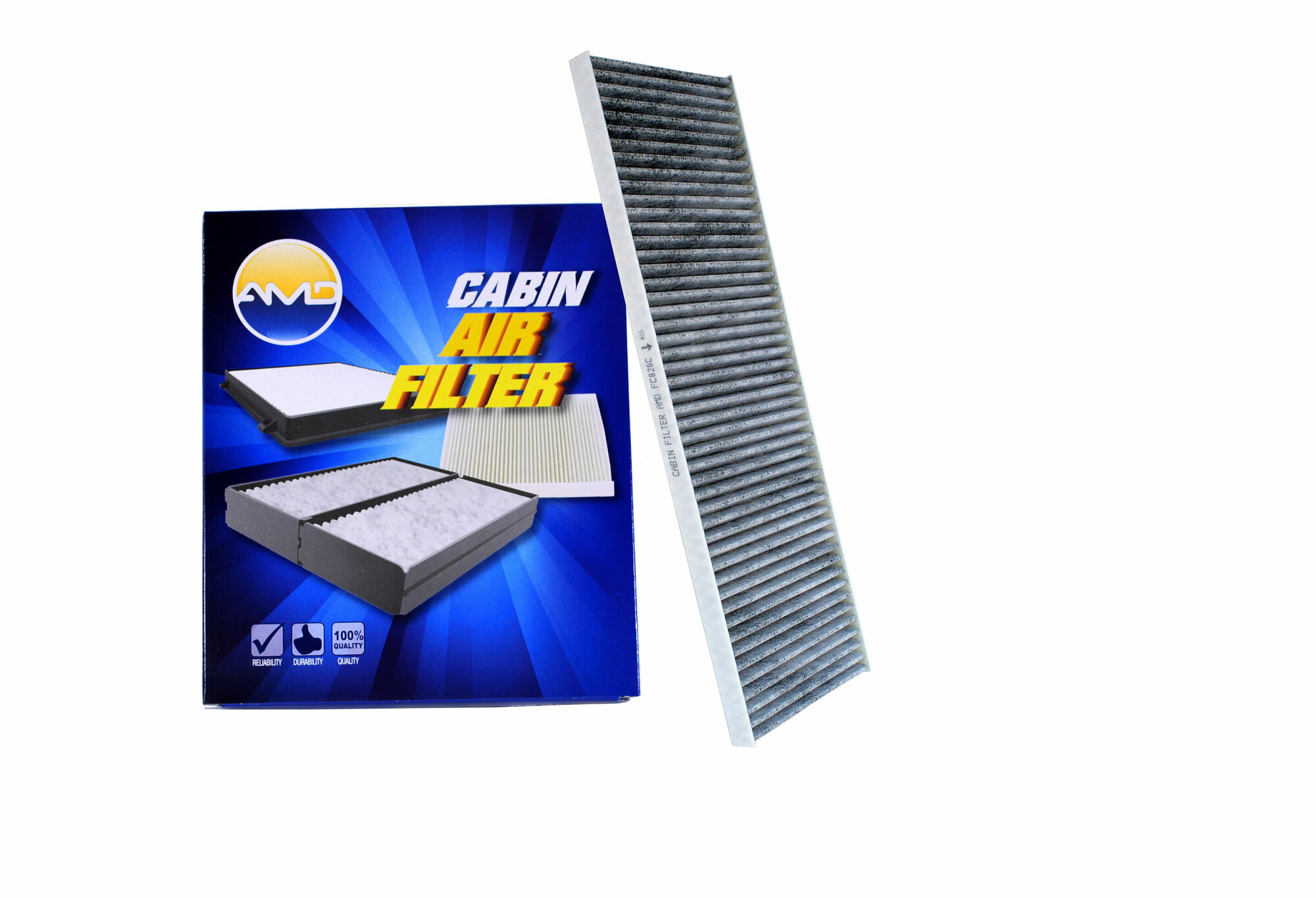 Фильтр салонный 6479A0 AMD. FC826C угольный для CITROEN Jumper II PEUGEOT Boxer II FIAT Ducato IV