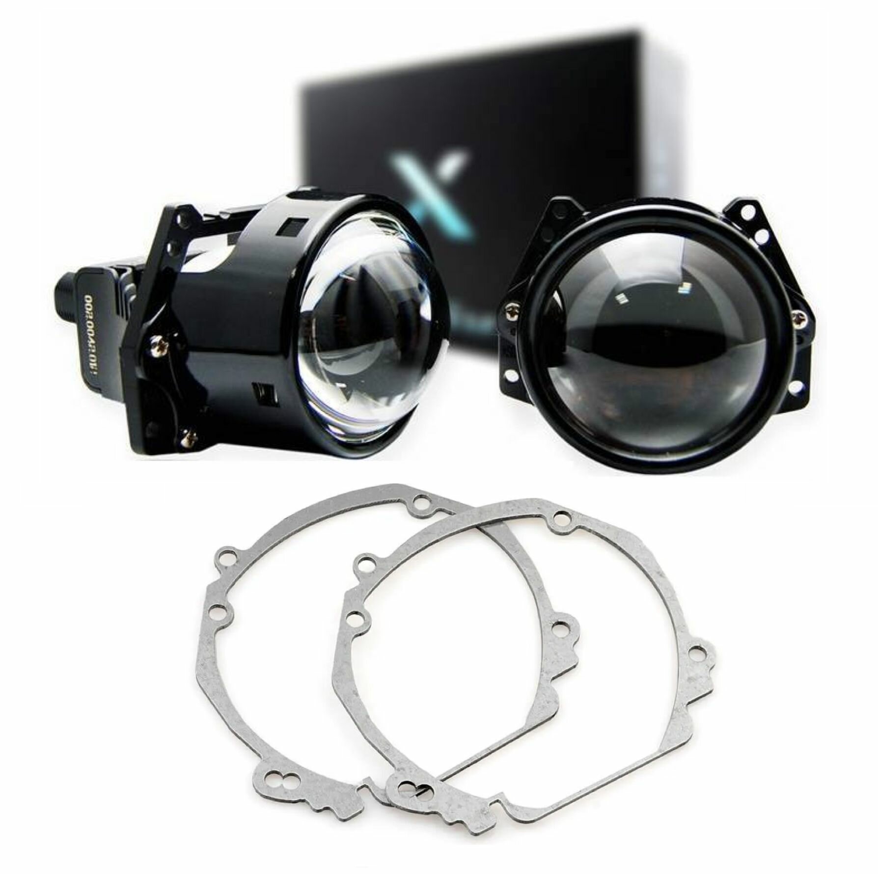 Bi Led линзы на Honda CRV 4 2012-2018. Билед для Хонда ЦРВ 4 (Комплект YH3 5000к)