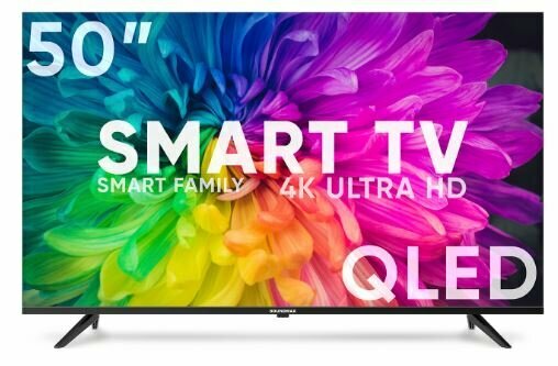 Телевизор LED 55” SOUNDMAX SM-QLED55T21SU\Q