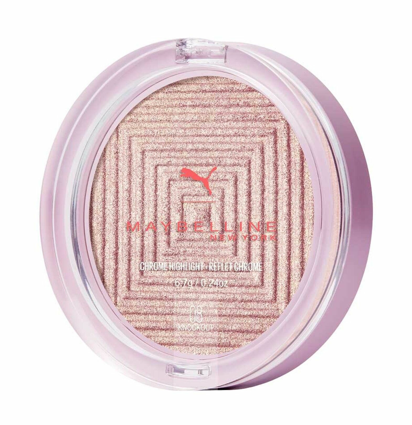 Maybelline New York x Puma Пудра-хайлайтер Chrome Highlighter 08 Knockout