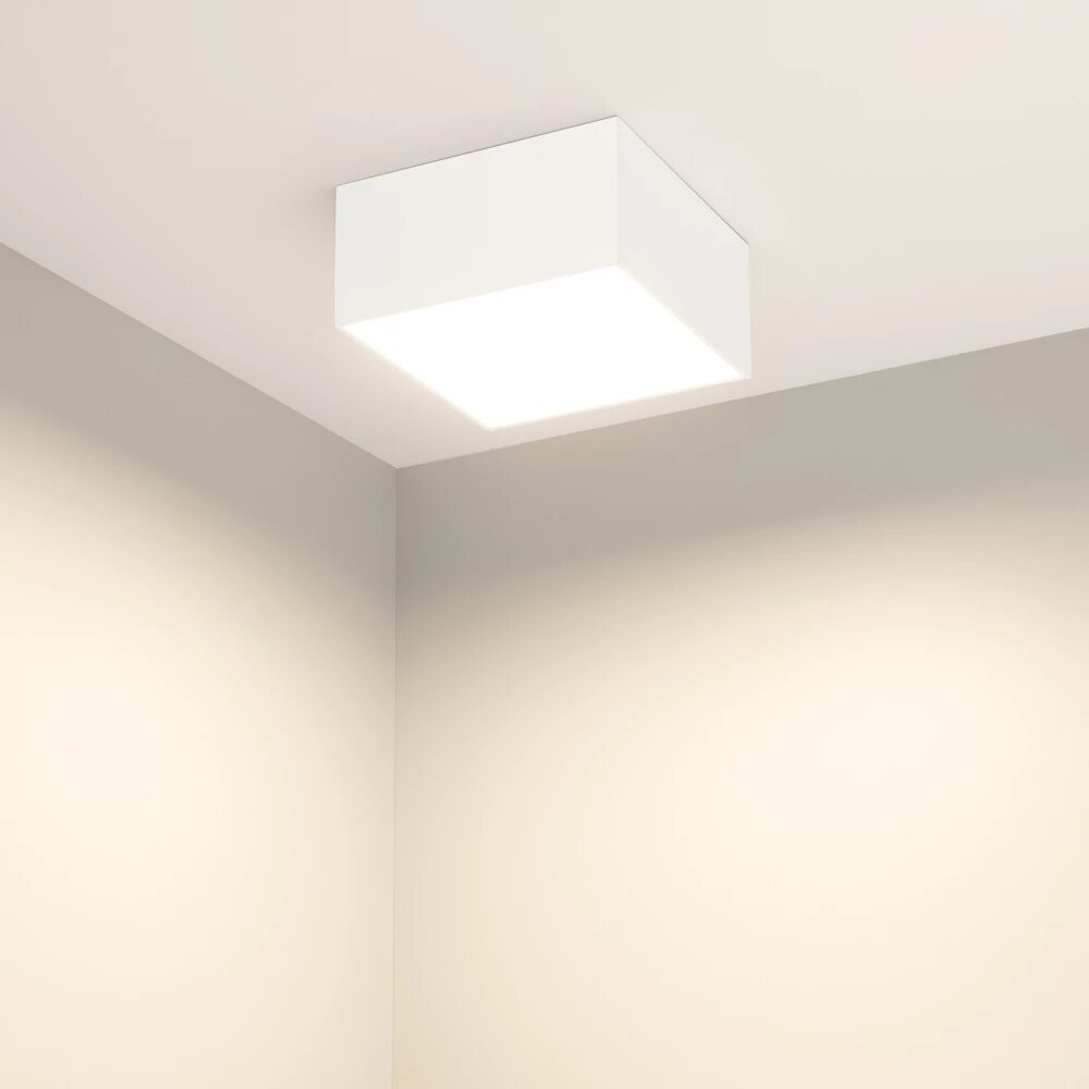 Светильник SP-QUADRO-S120x120-13W Warm3000 (WH, 120 deg, 230V) (Arlight, IP40 Металл, 3 года) 034775