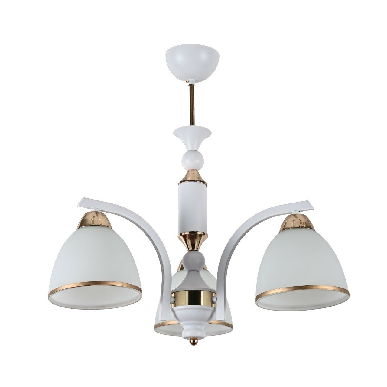 Люстра классическая 10170/3WT+FGD WT+GD ЭкономСвет