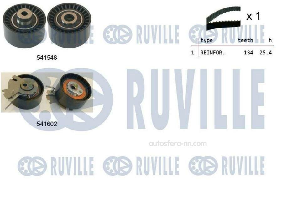 RUVILLE 550286 Комплект ГРМ CITROEN: BERLINGO