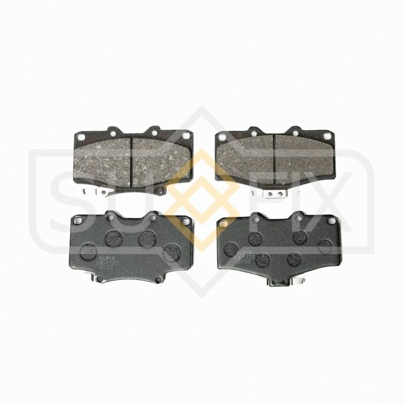 SUFIX Колодки тормозные дисковые перед прав/лев, тойота хайлюкс / TOYOTA HILUX SURF / HILUX Closed Off-Road Vehicle 1995-05, SX1722