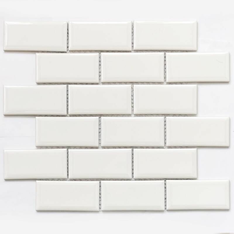 Мозаика из керамогранита Brick White (45х95) 292х287.5х6 мм (шт)