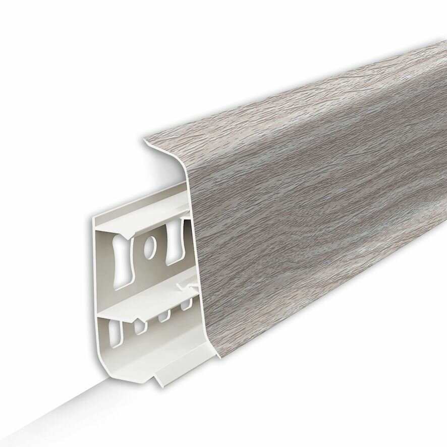 Напольный плинтус идеал деконика 55